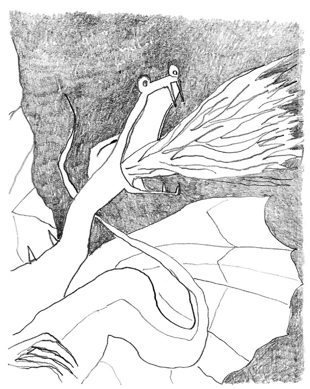 Harry Potter (Book 4) Illustration “The First Task” | DAN SCHLESINGER