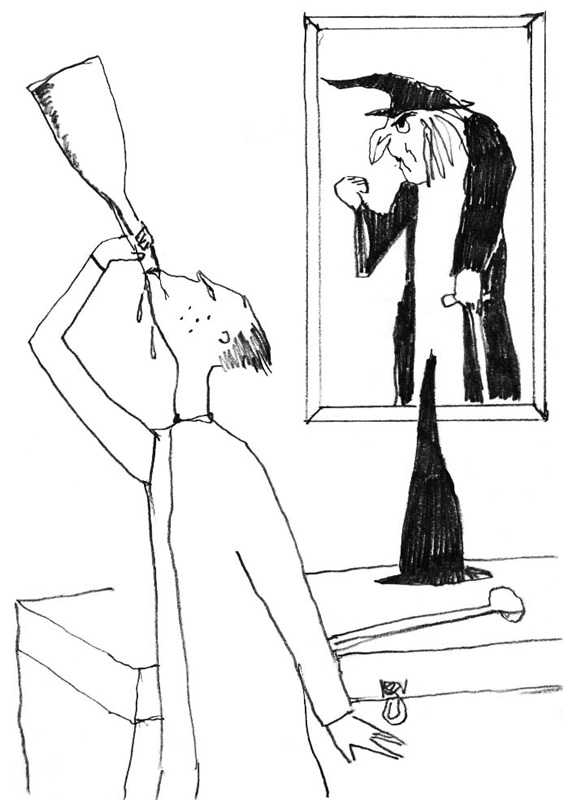 Harry Potter (Book 4) Illustration “Veritaserum” | DAN SCHLESINGER