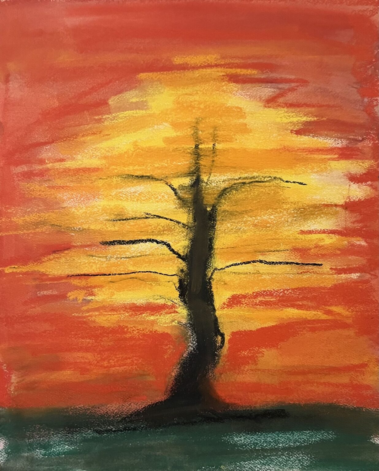 Maple in Orange and Yellow Hues - Dan Schlesinger